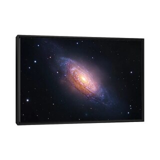 iCanvas "Spiral Galaxy In Leo (NGC 3521)" by Robert Gendler Framed ...