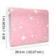 Advantage Twinkle Pink Starry Skies Wallpaper - Bed Bath & Beyond ...