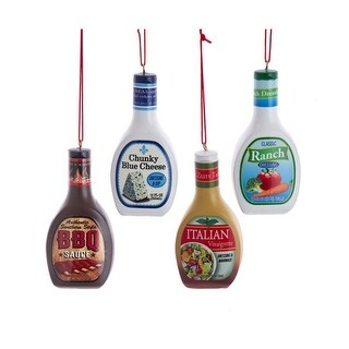 Club Pack of 12 Condiment Bottle Christmas Ornaments 3.75" - Bed Bath ...