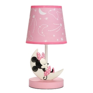 Lambs & Ivy Disney Baby Minnie Mouse Pink Celestial Lamp with Shade ...