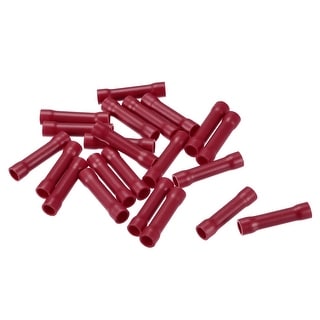 Butt Crimp PVC Terminals Red 22-16 AWG Fully Insulated - Bed Bath ...