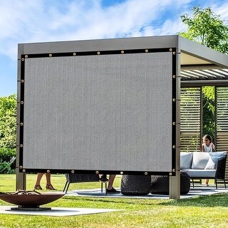 8x11 FT Outdoor Pergola Shade Cover with Grommets, 90% UV Protection ...