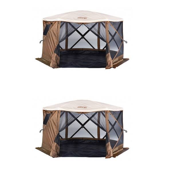 Clam Quick Set Escape Sky Camper Portable Gazebo Canopy Shelter w ...