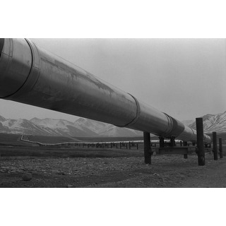 Pipeline Near Atigun Pass Brooks Mountain Range Alaska Near The Highest ...