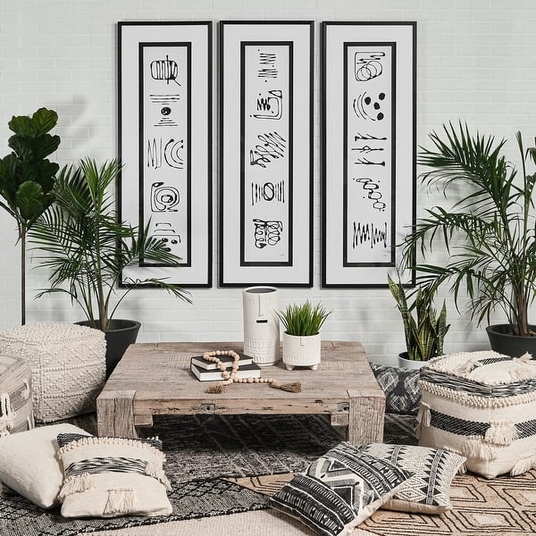 McArthur Light Brown Reclaimed Solid Wood Square Coffee Table - 48.0L x ...