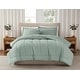 Brooklyn Loom Solid Cotton Percale Comforter Set - Bed Bath & Beyond ...