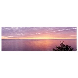 "Wisconsin, Castle Rock Lake, sunset" Poster Print - Bed Bath & Beyond ...