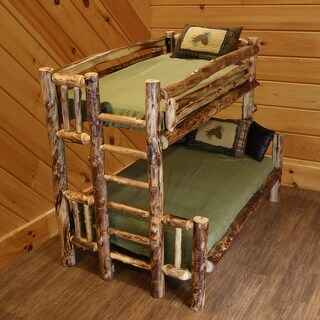 Aspen Log Bunk Bed - Bed Bath & Beyond - 35411995