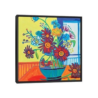 iCanvas "Secret Garden" by Debra Bretton Robinson Framed - Bed Bath ...