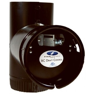 Field Controls 8-RC/BT Draft Control with Black Tee, 8" - Bed Bath ...