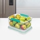 3 Liter Rectangle Food Storage Container with Secure Locking Clips and ...