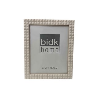 White Picture Frame Resin Diamond Box Design - WHITE - Bed Bath ...
