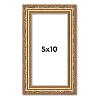 5x10 Frame Red Solid Wood Picture Frame Width 1.75 Inches | Interior ...