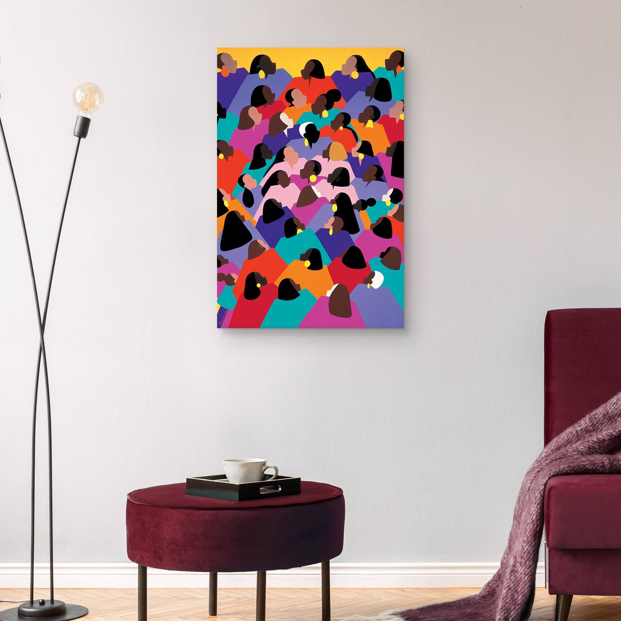 Circle of Promise by Synthia SAINT JAMES Canvas Art Print - Bed Bath ...