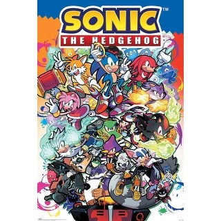 Sonic - Characters Regular Unframed Art Poster - Paper Print - Bed Bath ...