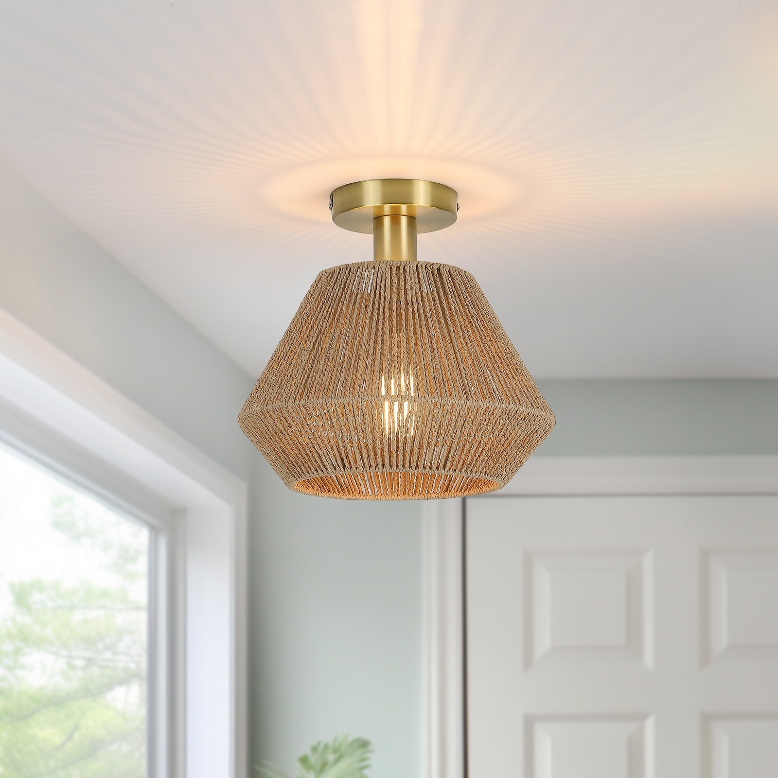 Nautical & Coastal Semi-Flush Mount Ceiling Lights - Bed Bath & Beyond