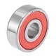Deep Groove Ball Bearings P6 Lubricated Bearings Double Rubber Seal ...