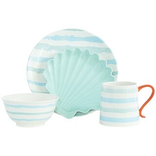 Seashell - 16pc Dinnerware Set - Bed Bath & Beyond - 39963686