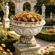 GDFStudio Otto MGO Garden Planter - 17.71" Square Make Rust Finish ...