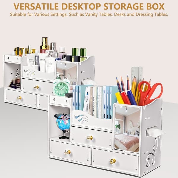 makeup desktop organizer