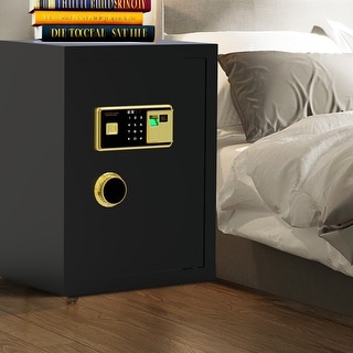 Rectangle Fireproof Safe Box with Combination Lock、Fingerprint Lock、Key ...