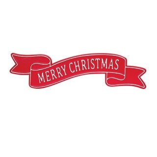 Metal Merry Christmas Banner Sign 24"L - Bed Bath & Beyond - 40837578