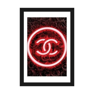 iCanvas "Chanel Neon Sign" by Frank Amoruso - Bed Bath & Beyond - 37414994