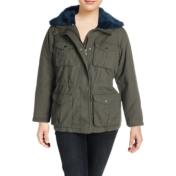 Shop Rachel Rachel Roy Womens Plus Anorak Jacket Winter Parka - 0X ...
