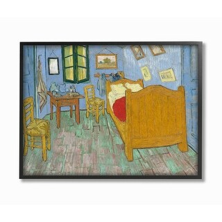 Stupell Van Gogh The Bedroom Post Impressionist Painting, 11 x 14 ...