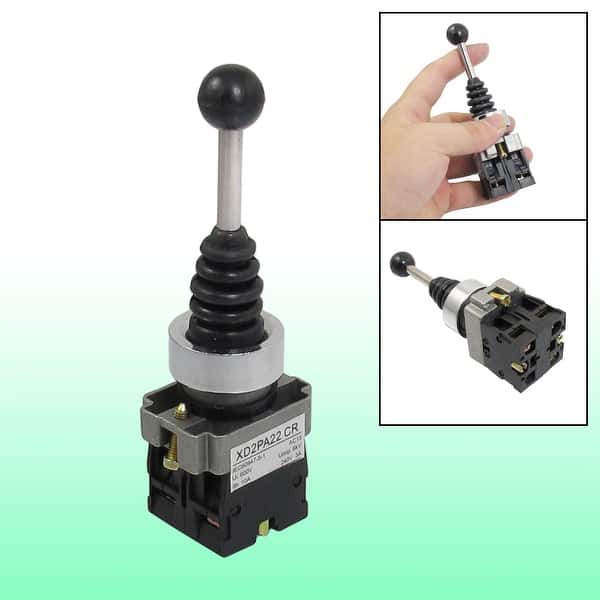 SPST 2 N.O. NO 2 Position Momentary Type Joystick Switch - AC 240V 3A ...