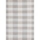 Beige Plaid Farmhouse Recycled Area Rug - Bed Bath & Beyond - 38053608