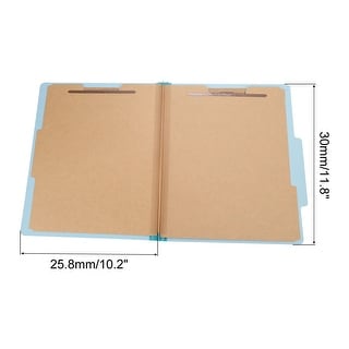4pcs Classification Folders, Classification Folders 2 Dividers Letter ...