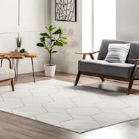 Brooklyn Rug Co Dara Contemporary Geometric Area Rug - Bed Bath ...