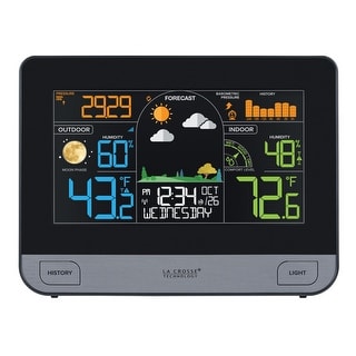 La Crosse Technology Wireless Weather Station with Atomic Time, 308 ...