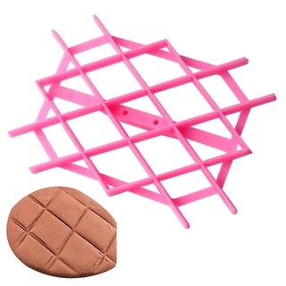 Diy Chocolate Fondant Cake Cutter Prismatic Decorating Baking Emboss ...