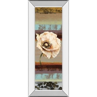 Elemental Poppy ll Mirror Frame Wall Art Hanging Tapestry 42" x 18 ...