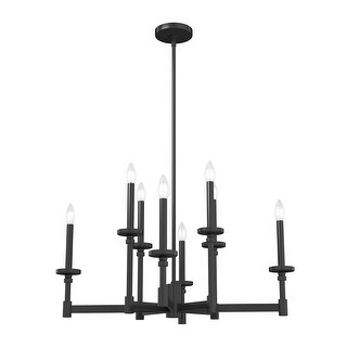 Hunter Briargrove 7-Light Linear Chandelier - Dining room, Candle ...