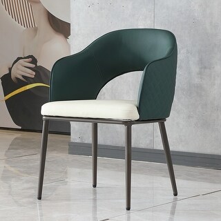 Arc-shaped Design Dining Chairs 2 PC - Bed Bath & Beyond - 42380950