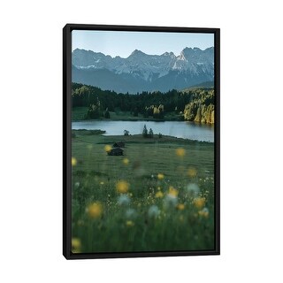 iCanvas "Calm Mountain Lake Meadow During Sunrise" by Michael Schauer ...