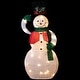 36" LED Lighted Animated Hat Tipping Snowman Christmas Figure - Bed ...