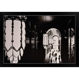 "Interior of the Fisher Building in Detroit, Michigan" Black Framed ...
