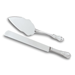 Curata Silver-Plated Cake Knife and Server Set - Bed Bath & Beyond ...