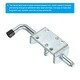 Spring Loaded Latch Pin 6.1", Iron Security Latch Sliding Barrel Bolt ...