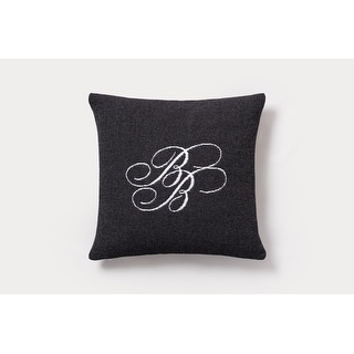 Brooks Brothers Bb Monogram Decorative Pillow - Bed Bath & Beyond ...