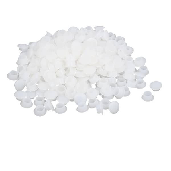 10mm Dia Plastic Dome Head Flush Mounted Tube Insert Hole Cap Cover ...