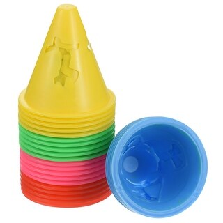 Agility Cones 50pcs Sports Cones Training Marker with Exercise Holes 5 ...