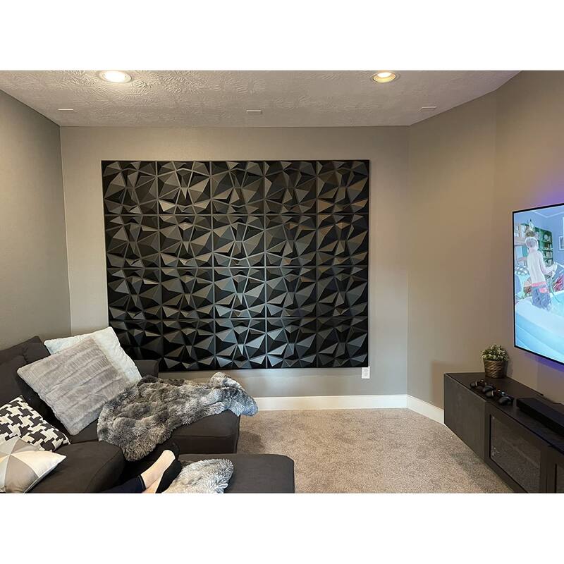 Art3d 3D Wall Panels PVC Diamond Design (32 Sq.Ft) - On Sale ...