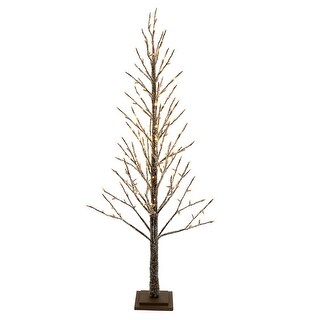 Brown Twig Tree With LED Lights for Indoor/Outdoor Decor - Bed Bath ...
