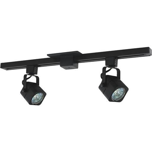 Liteline Corporation 2' Blk Track Light Kit A01012/2-2-BK-120V Unit ...