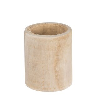 A&B Home Natural Wood Pot - Bed Bath & Beyond - 31924857